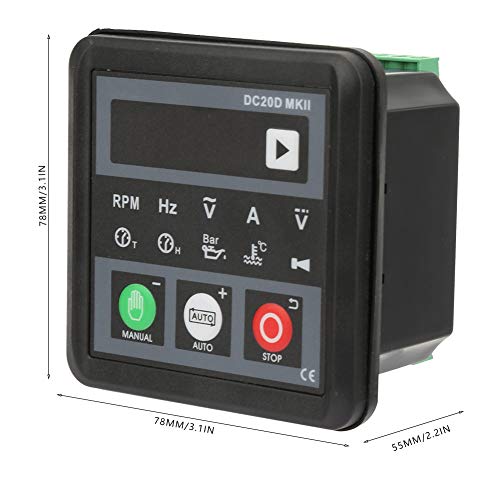 PUSOKEI MKII Small Genset Controller with Auto Start/Stop Function, Air Cooled, Diesel Fuel Type