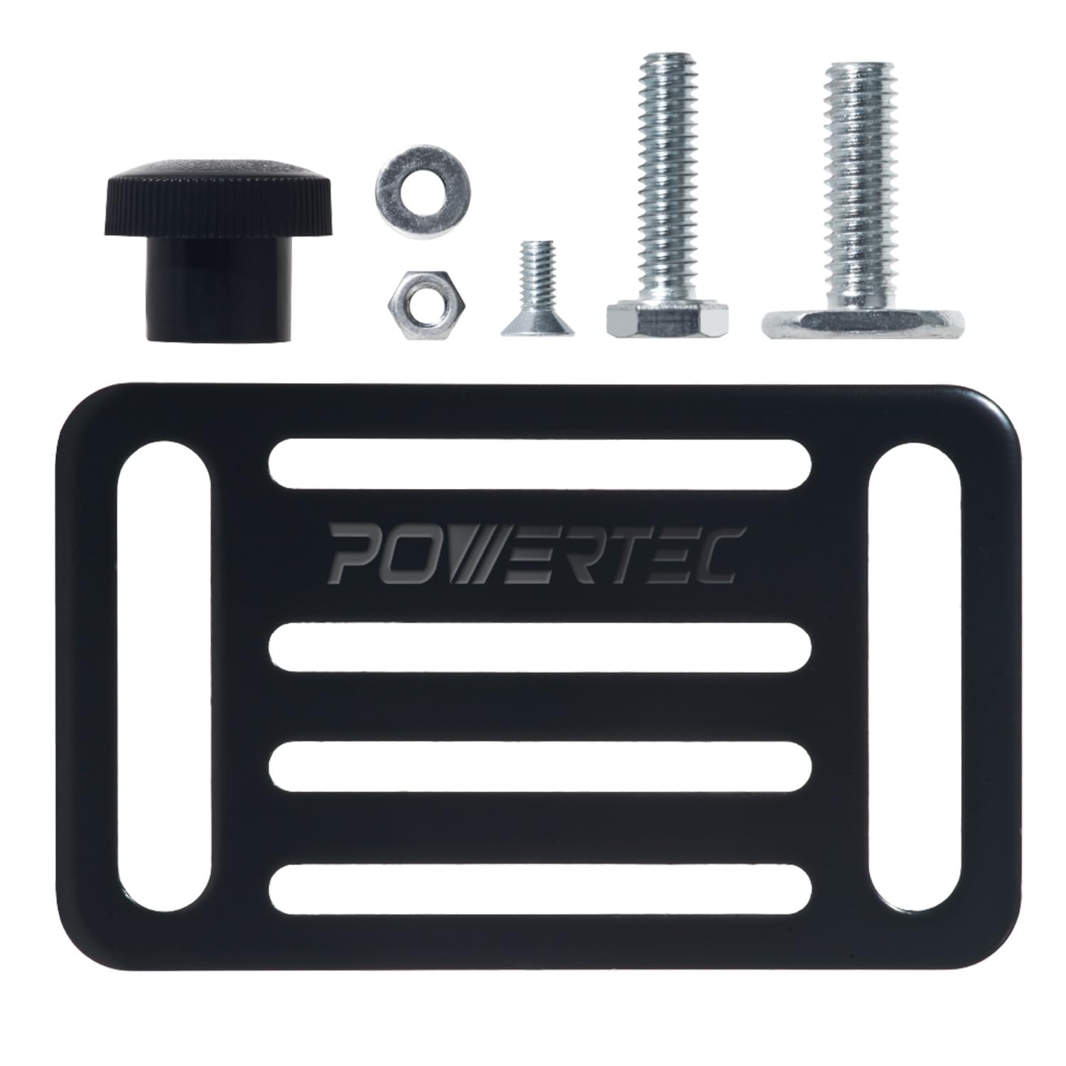 POWERTEC 71416 Toggle Clamp Mounting Plate ā 1 Pack