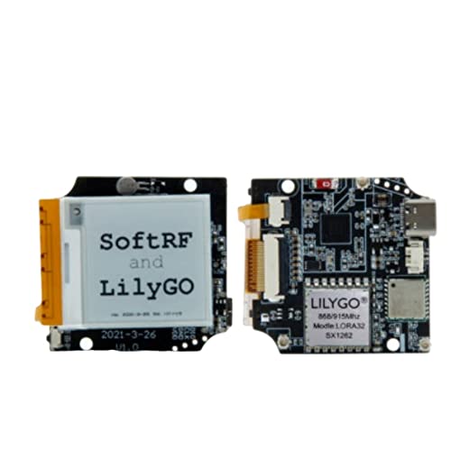 T-Echo NRF52840 SX1262 433/868 / 915MHz Module LORA GPS 1.54 E-Paper BLE NFC for Arduino (T-Echo 868MHz)