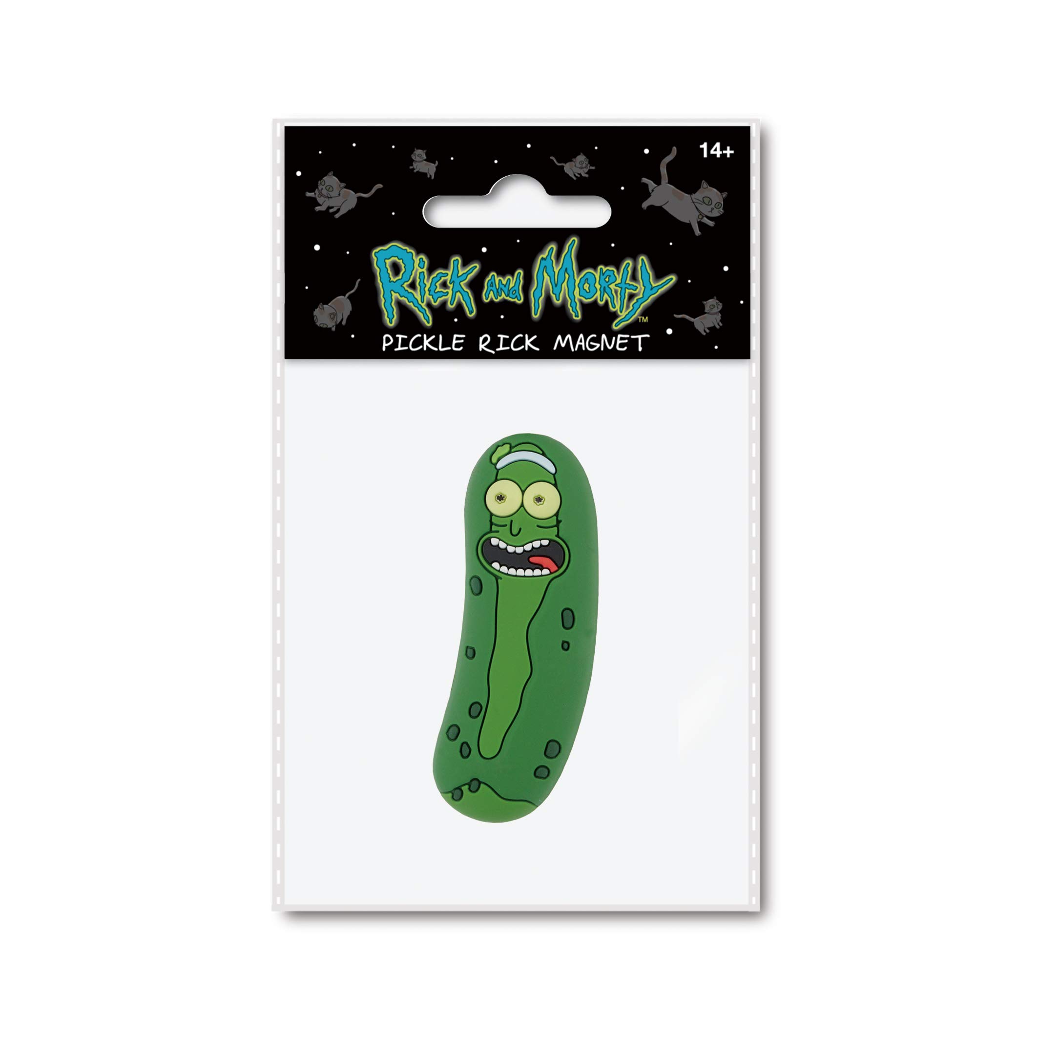 Pickle Rick 3D Foam Magnet
