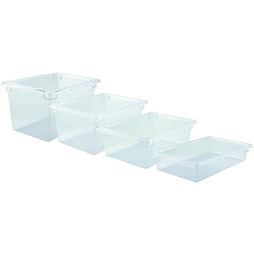 Winco Polycarbonate Food Storage Box, 12 by 18 by 6-Inch