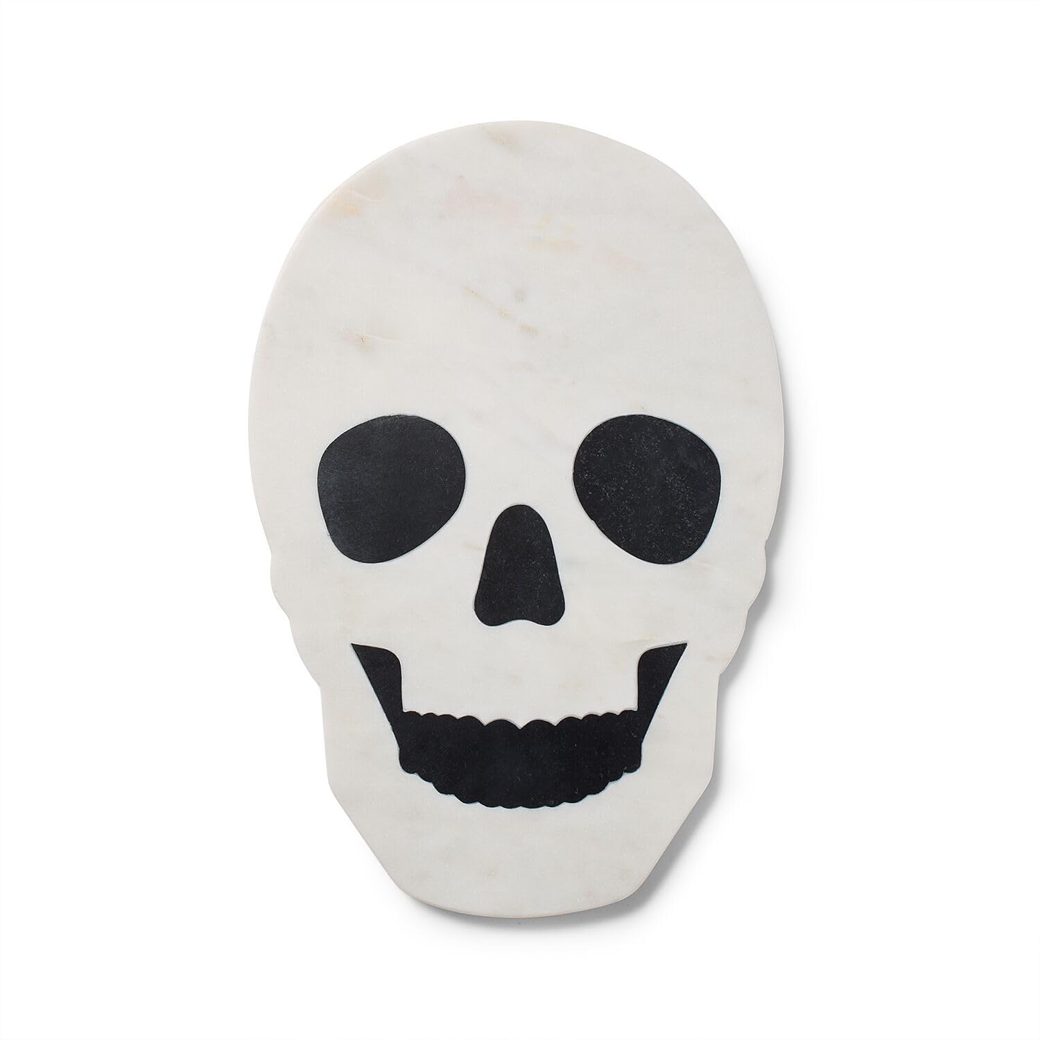 Sur La Table Marble Skull Cheese Board, Marble White