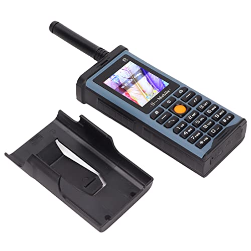 Unlocked Mobile phone Multifunctional 2G Cell Phone For The Elderly , Four Cards Four Standby , Large Button , Large Battery , Loud Volume , Power Bank , Ultra Long Standby Light blue