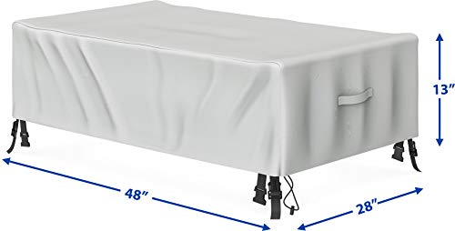 Simple Houseware Patio Coffee Table Cover, 48 x 28 x 13 Inches