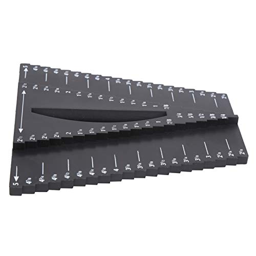 Scribing Gauge Center Finder 2 in 1 Caliper Center Line Finder Woodworking Measuring Tools HT2018229