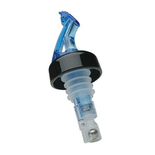 Precision Pour Measured Pourers With BUG & DUST FLAP 1 Oz"BLUE" Measured Pour. #1 Selling Brand- 10 Per Pack, Made entirely in the USA
