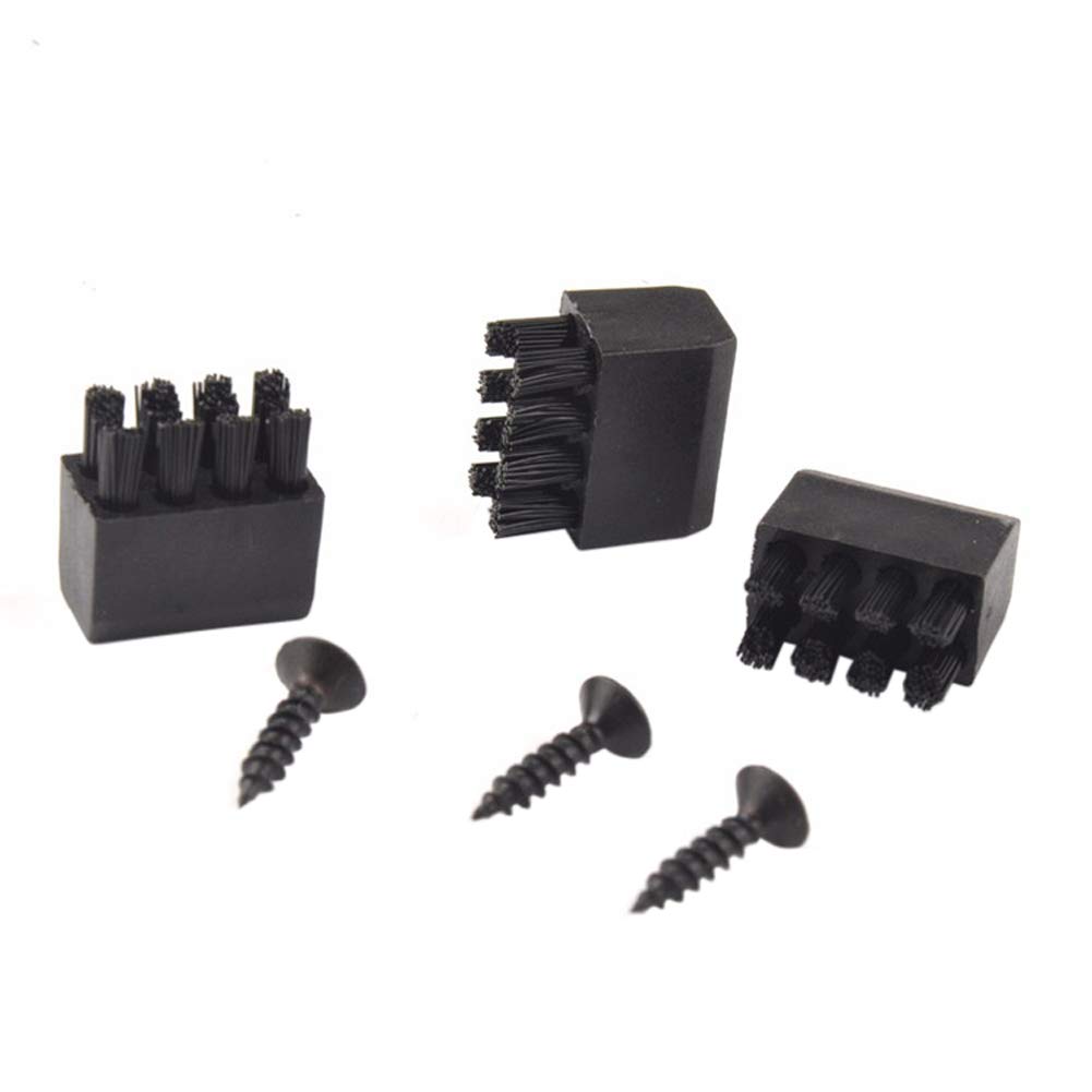 JooFn Arrow Rest Replacement Brushes 6pcs with 6pcs Screws for Hostage Arrow Rest Archery Bow