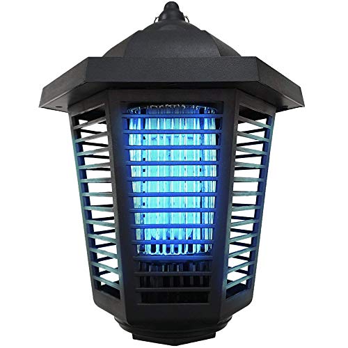 Pestnot Electric Bug Zapper & Mosquito Killer - Up to 1 Acre Coverage Outdoor & Indoor Bug Zapper Trap for Backyard with IP24 Water Resistance. Upgraded 2022 360 UVA Bulb. Mosquito Zapper