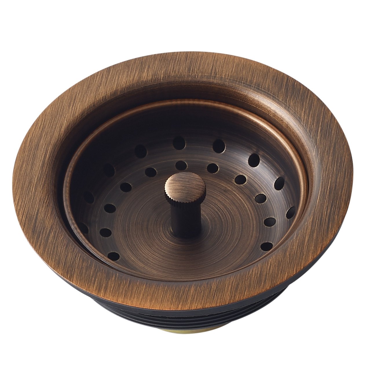 Sinkology K404-B60 Orwell Undermount 30 in. Single Bowl Grid, Strainer Drain, and Care Kitchen Sink Kit, 30 inch, Antique Copper