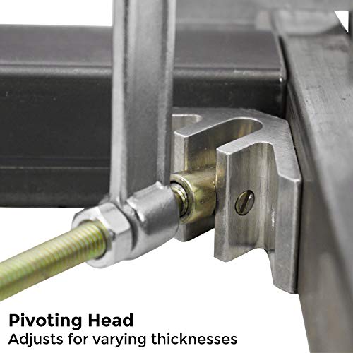 Strong Hand Tools JointMaster, 90 Degree, Angle Clamping Tool, Throat Depth: 3", Max Capacity: 1-1/4", OAL: 8-1/2", Single Hand T-Joint Clamp Tool, PL634