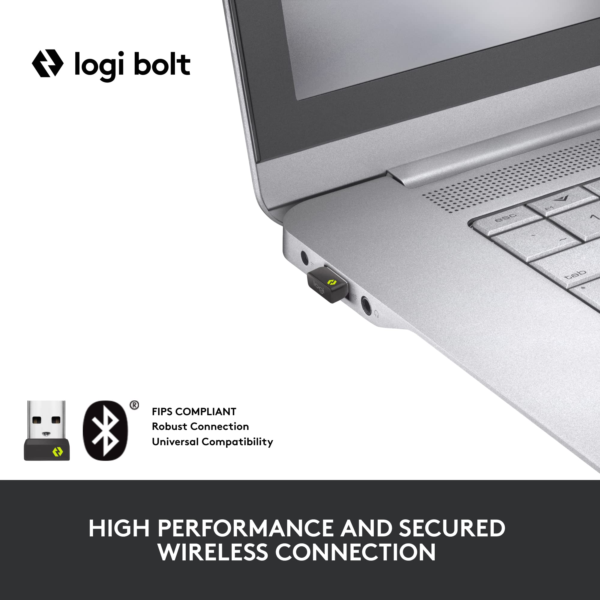 Logitech MX Master 3 for Business, Wireless Mouse, Logi Bolt Technology, Bluetooth, MagSpeed Scrolling, Ergonomic, Rechargeable, Globally Certified, PC/Mac/Linux - Graphite