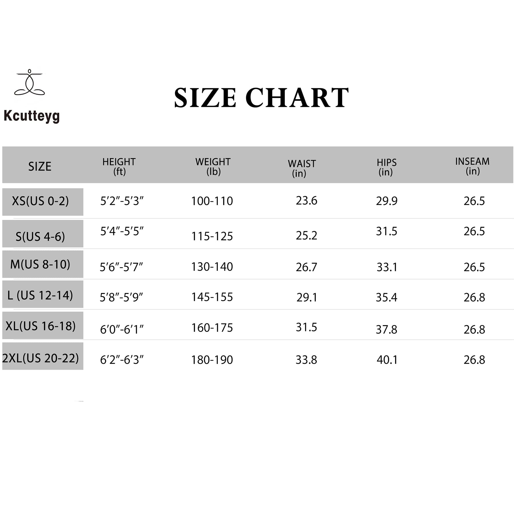 Kcutteyg Yoga Pants for Women with Pockets High Waisted Leggings Workout Sports Running Athletic Pants (White, Medium)