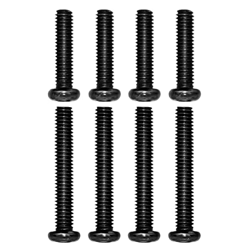 TV Stand Screws for Vizio TV Stand Legs Screws Kit, for Vizio 32” 50” 55” 58” TV Legs 32H-G9 D32F-G4 V505-J01 V555-H11 V555-G1 V555-J01 M556-H1 V585-H11 V585X-H1 V585-H1 Universal TV Mount Screws