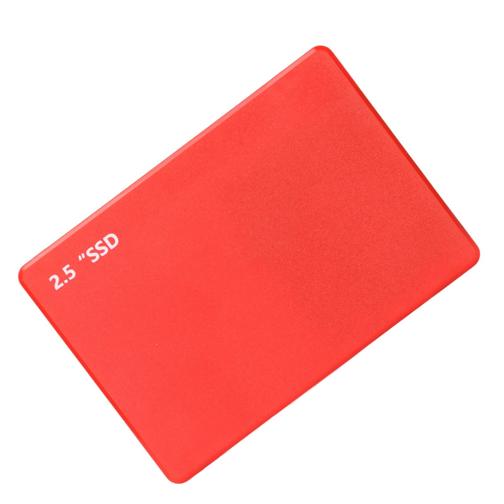 Qinlorgo 2.5 Inch SATAIII Internal SSD, Red 2.5in SSD for Computers for Home for Office 128GB