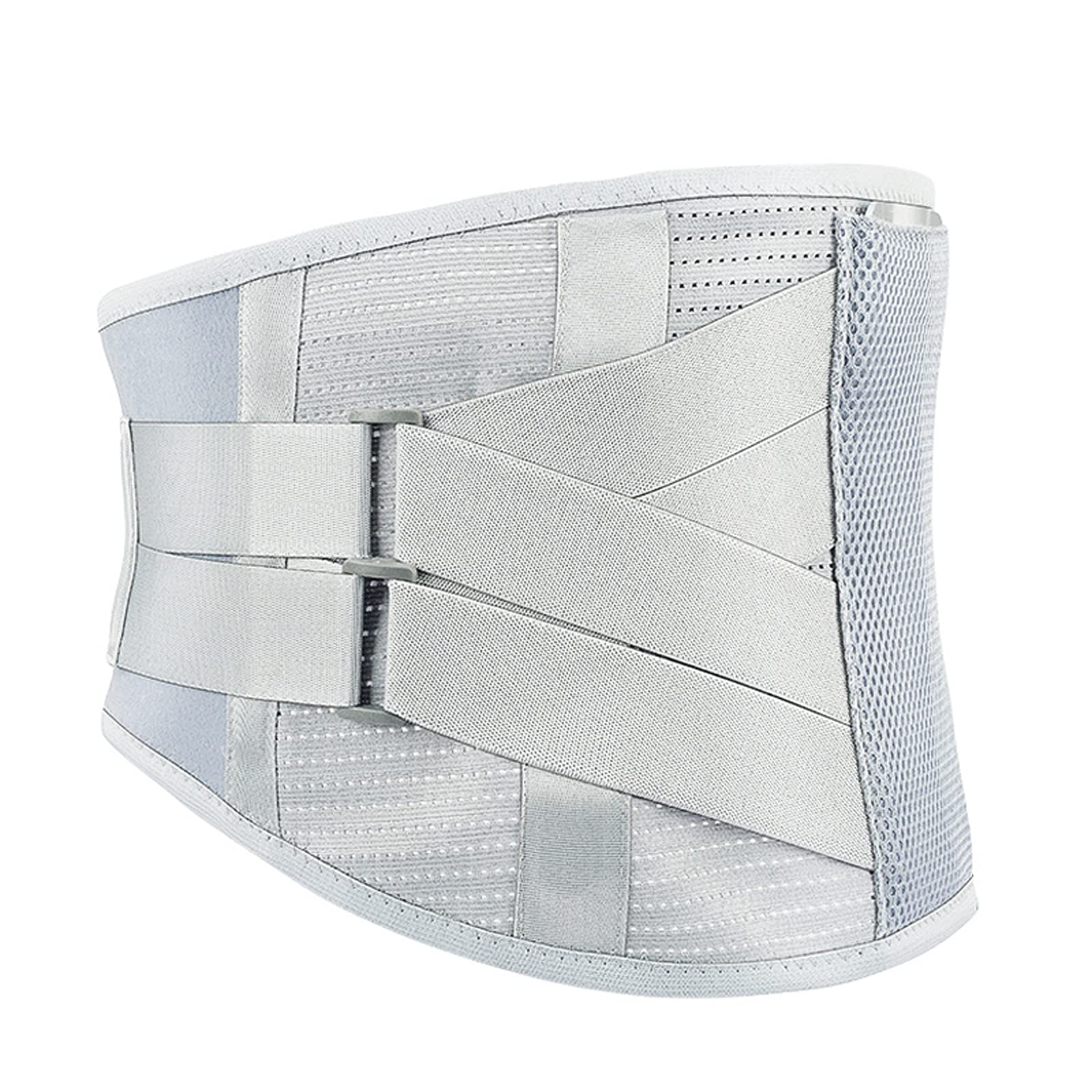 Lumbar Support Belt Lower Back Support Brace with Detachable Metal Spring Strips for Pain Relief Injury Prevention Scoliosis Herniated Disc,XL