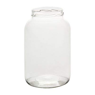 Nakpunar 24 pcs 110TW Gold Lids, BPA Free Plastisol Lined - 110mm Lug Lids for Glass Jars, Canning, Preserving