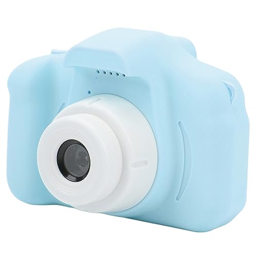Kids Camera 2.4 Inch IPS Screen 40MP Kids Camera Clear Image with Microphone for Selfie (Sea Blue)