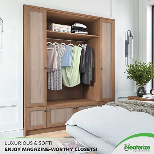 Velvet Hangers 60 Pack White β Heavy Duty Velvet Clothes Hangers - Non Slip Felt Coat and Suit Hangers for Closet - Lightweight Thin Space Saving Ganchos para Colgar Ropa