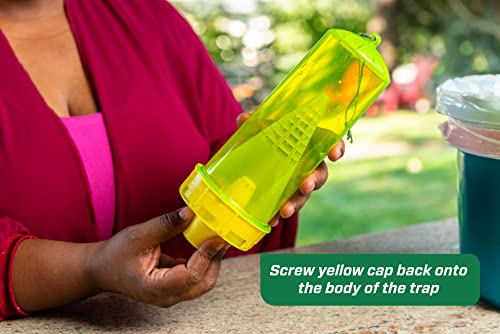 RESCUE! Yellowjacket Attractant Cartridge (10 Week Supply) β for RESCUE! Reusable Yellowjacket Traps - (9 Pack)
