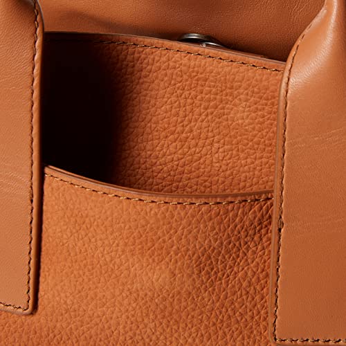 Lucky Hahn Mini Tote, Cognac Brown