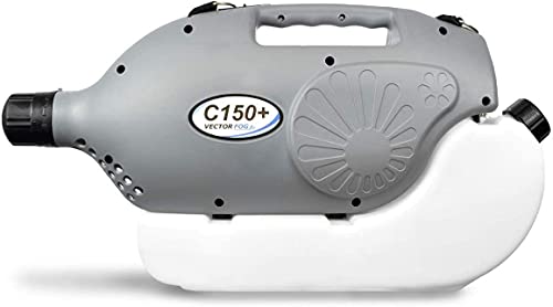 Vectorfog C150+ Electric ULV Fogging Mosquito, Bug Insect Fogger Machine - Outdoor Yard Sprayer for Mosquitoes and Disinfectants- Mist Foggers for Mold, Insecticide (Includes Free Shoulder Strap) - 6L