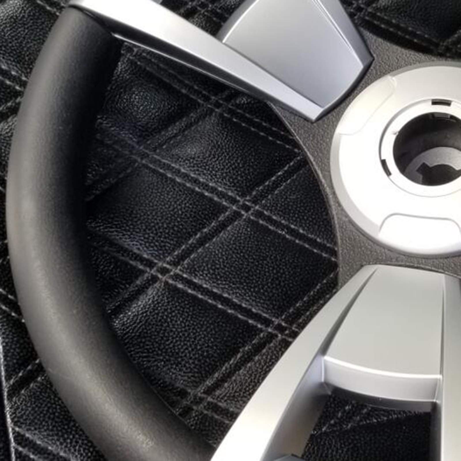 Homyl Stainless Steel 3 Polished Spoke Steering Wheel 350mm For Marine Boat