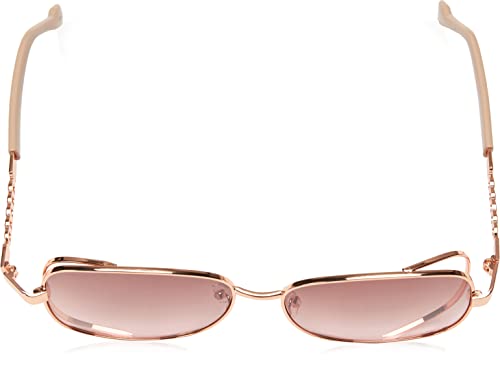 Jessica Simpson Women's J5512 Oversized Metal Square Sunglasses with UV400 Protection - Glamorous Sunglasses for Women, 61mm