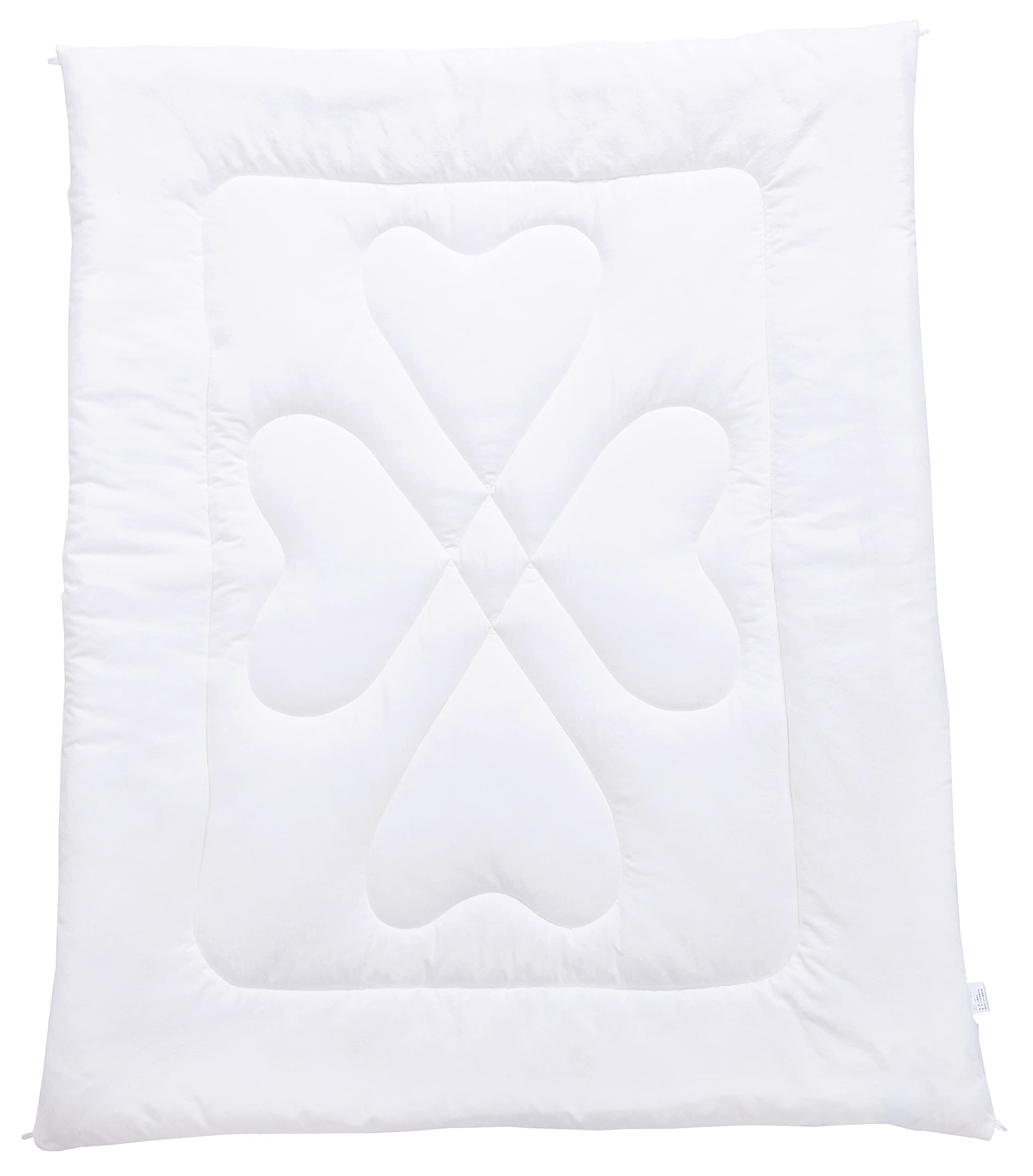 MEJU 100% Polyester Duvet Insert Midweight Spring Autumn for Baby Toddler Boys Girls Crib Bed Decoration Gift (Midweight, 43" X59")