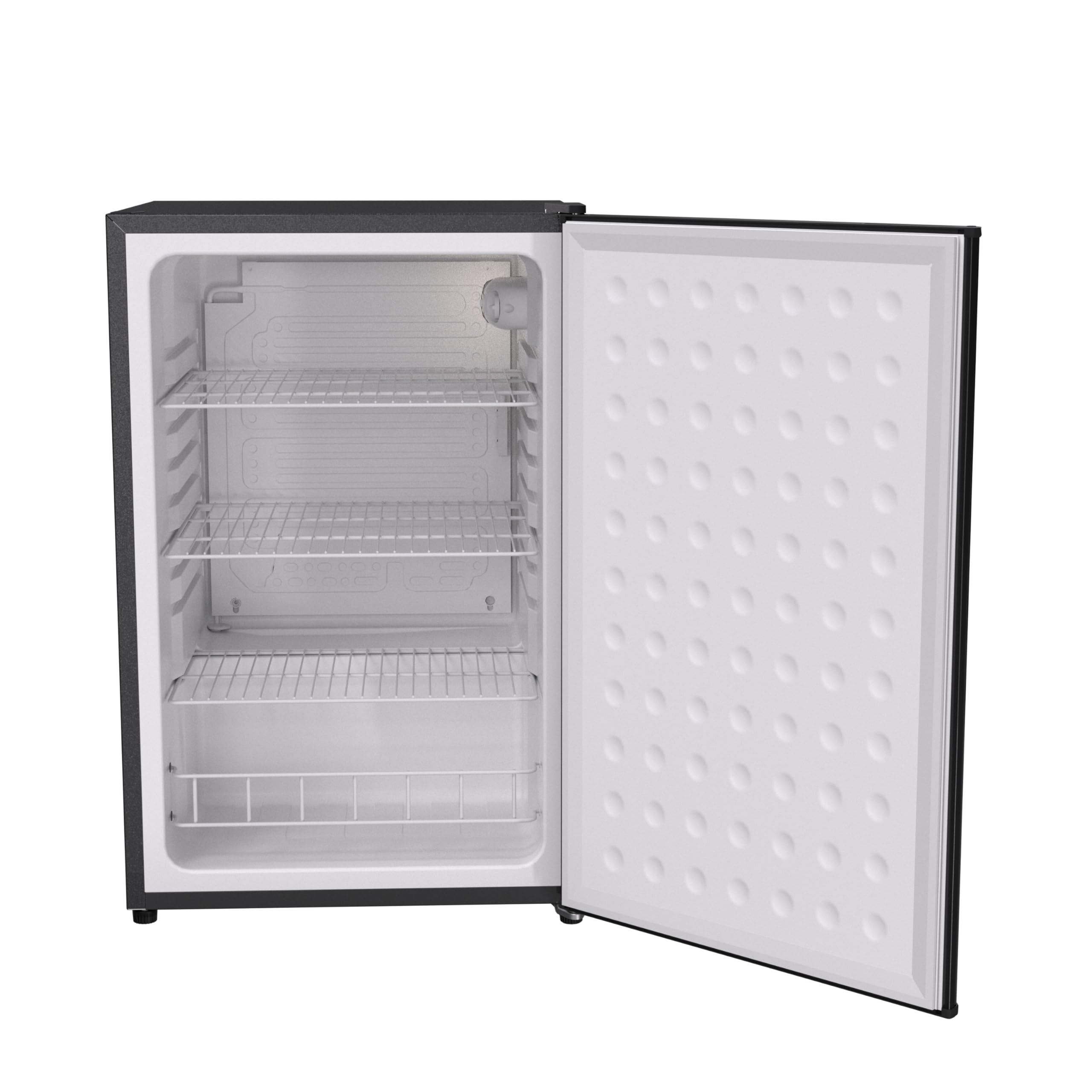 Husky Premium Undercounter/Freestanding Beverage Cooler & Mini Fridge 4.3 Cu.ft./122L with Reversible Solid Doors, Compact Refrigerator for Home, Restaurants, Commercial, RV Energy Star