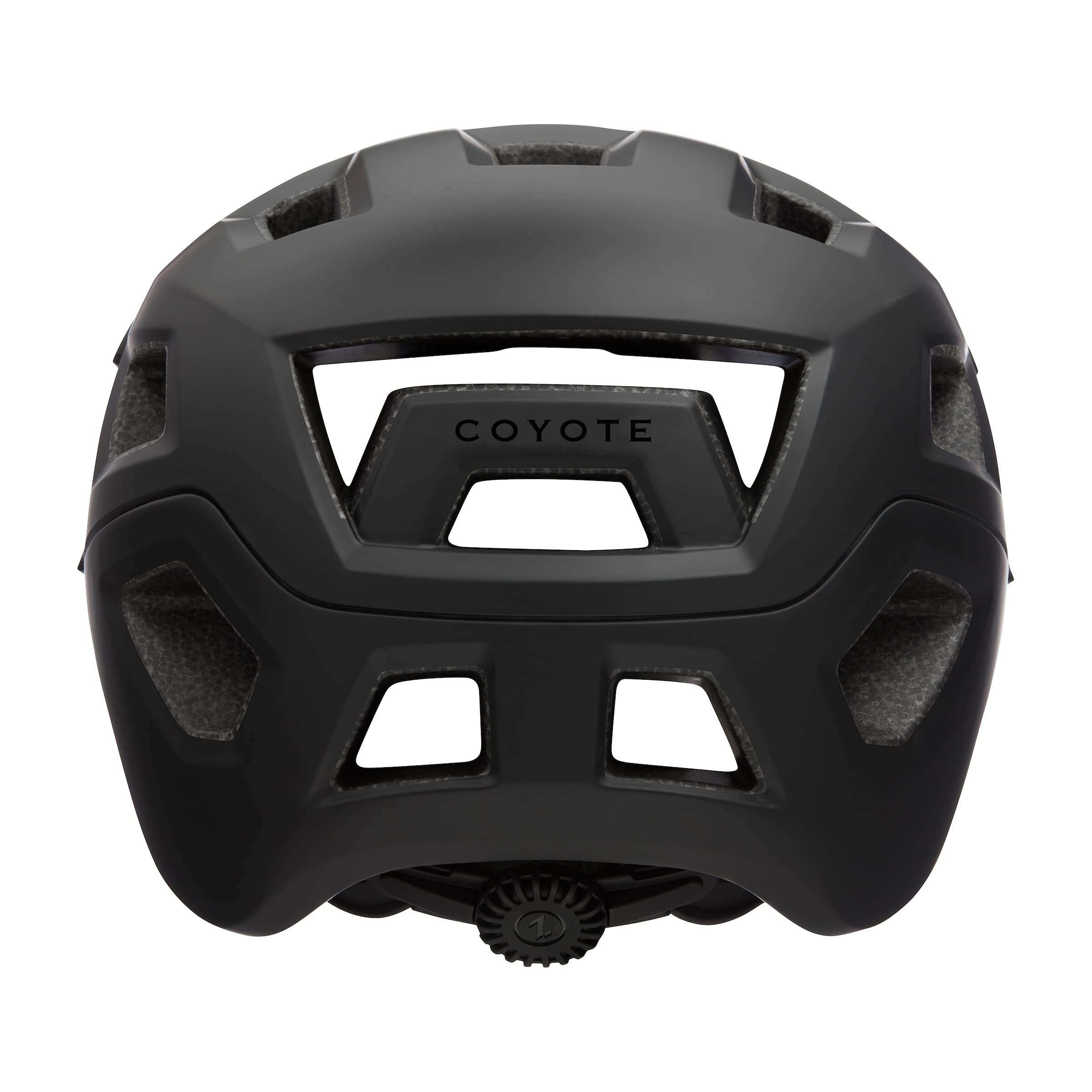 LAZER Coyote MIPS Mountain Bike Helmet – Bicycling Helmets for Adults – Men & Women’s Cycling Head Protection with Sun Visor, Matte Full Black, Large