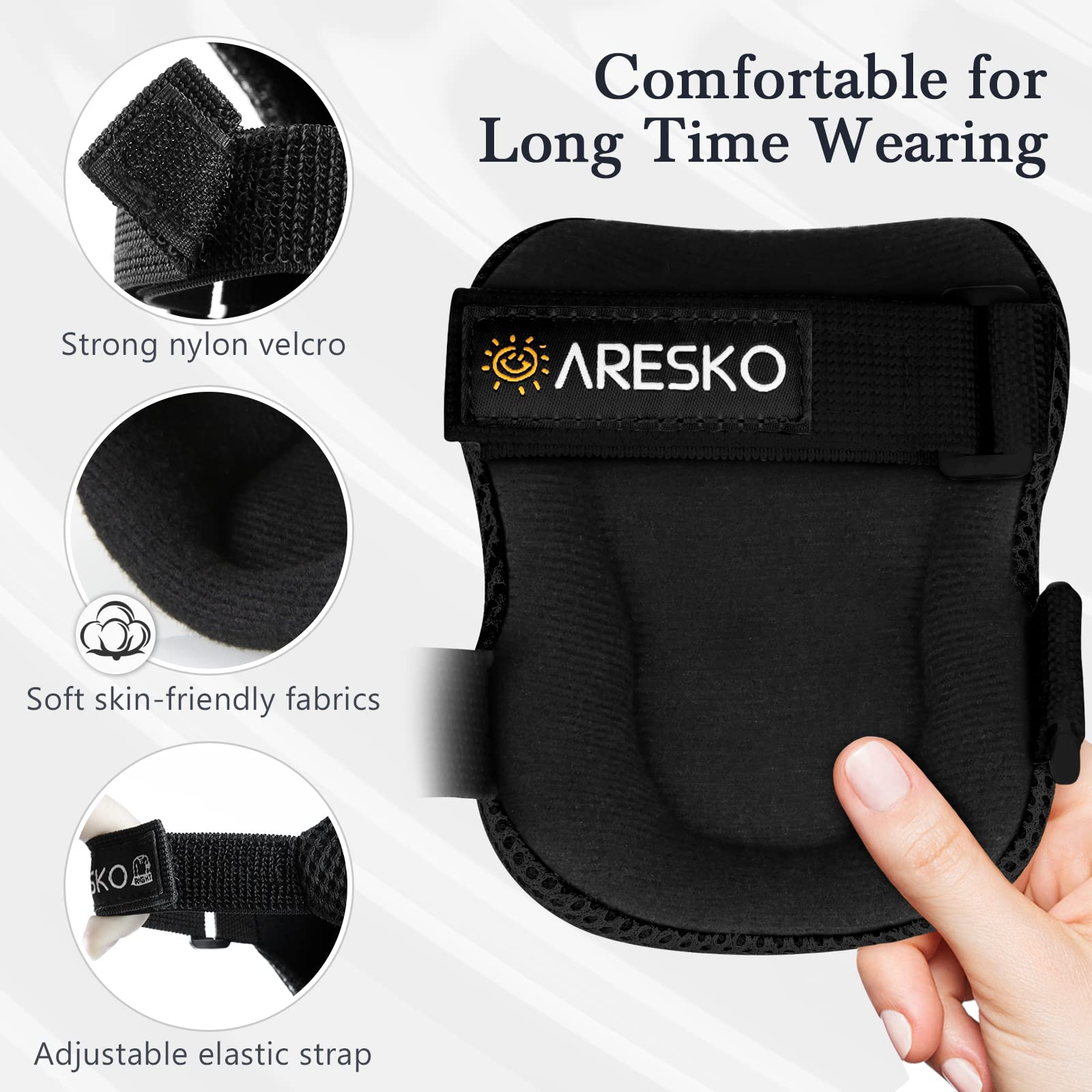 Kids/Youth Protective Gear Set, Kids Knee Pads and Elbow Pads Wrist Guard Protector 6 in 1 Protective Gear Set for Scooter, Skateboard, Bicycle, Inline Skating