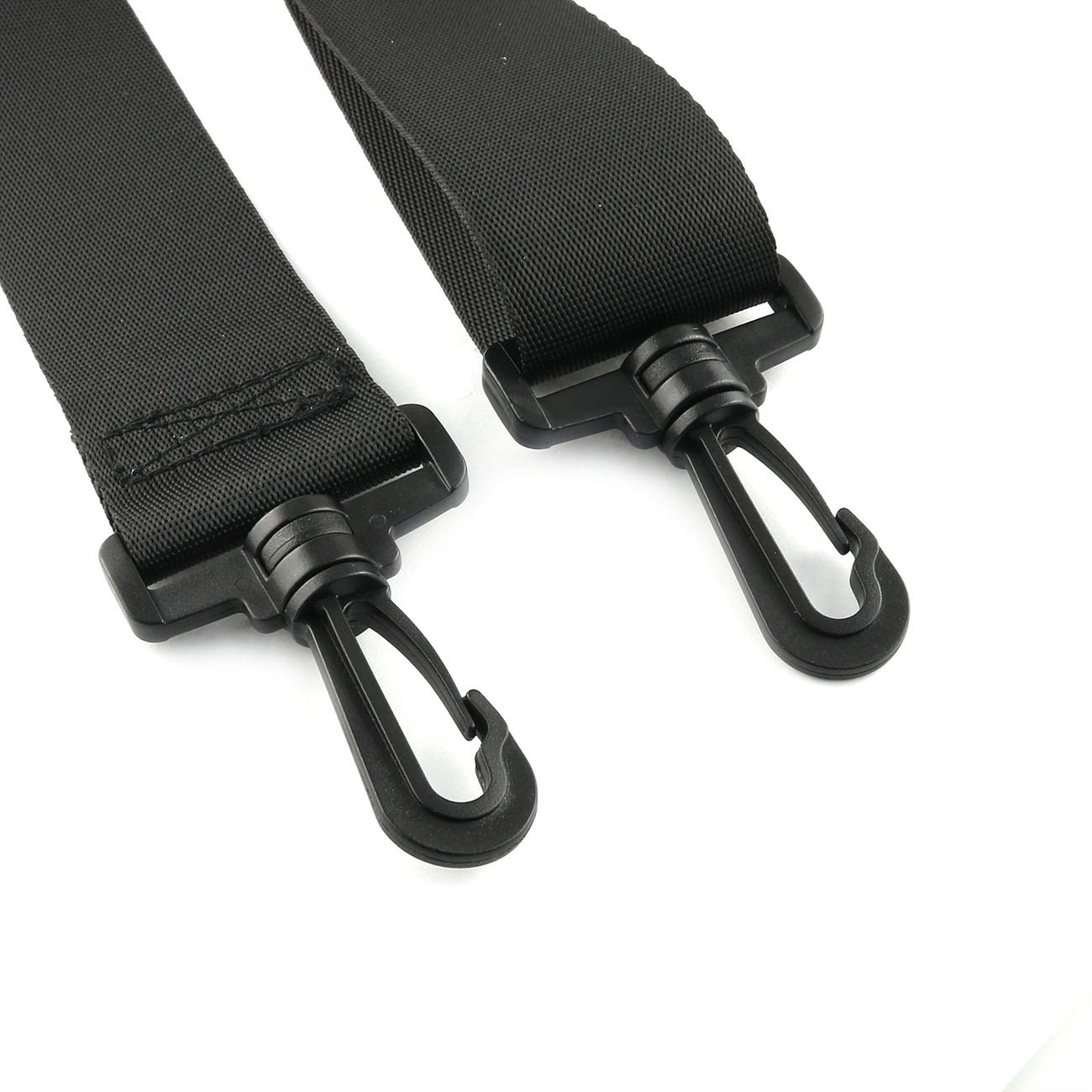 LRONG Fishing Rod Straps Belt Fishing Tackle Ties Shoulder Strap Adjustable Shoulder Strap with Fishing Rod Strap, Black