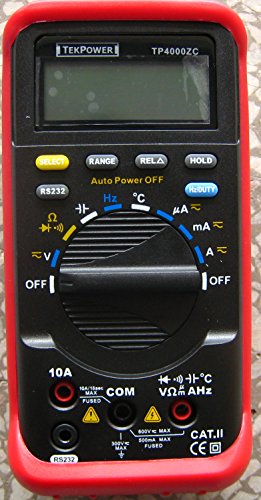Tekpower TP4000ZC PC Based USB Interfaced Auto Ranging Digital Multimeter, MS8220R Alike, Computer DMM