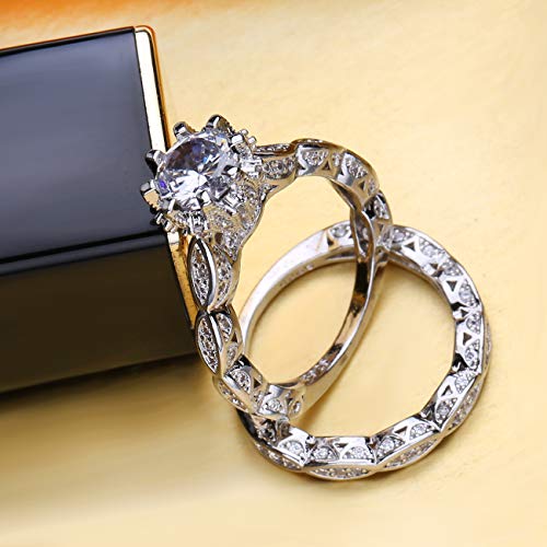 LSOOYH Women Fashionl Rings For Couples