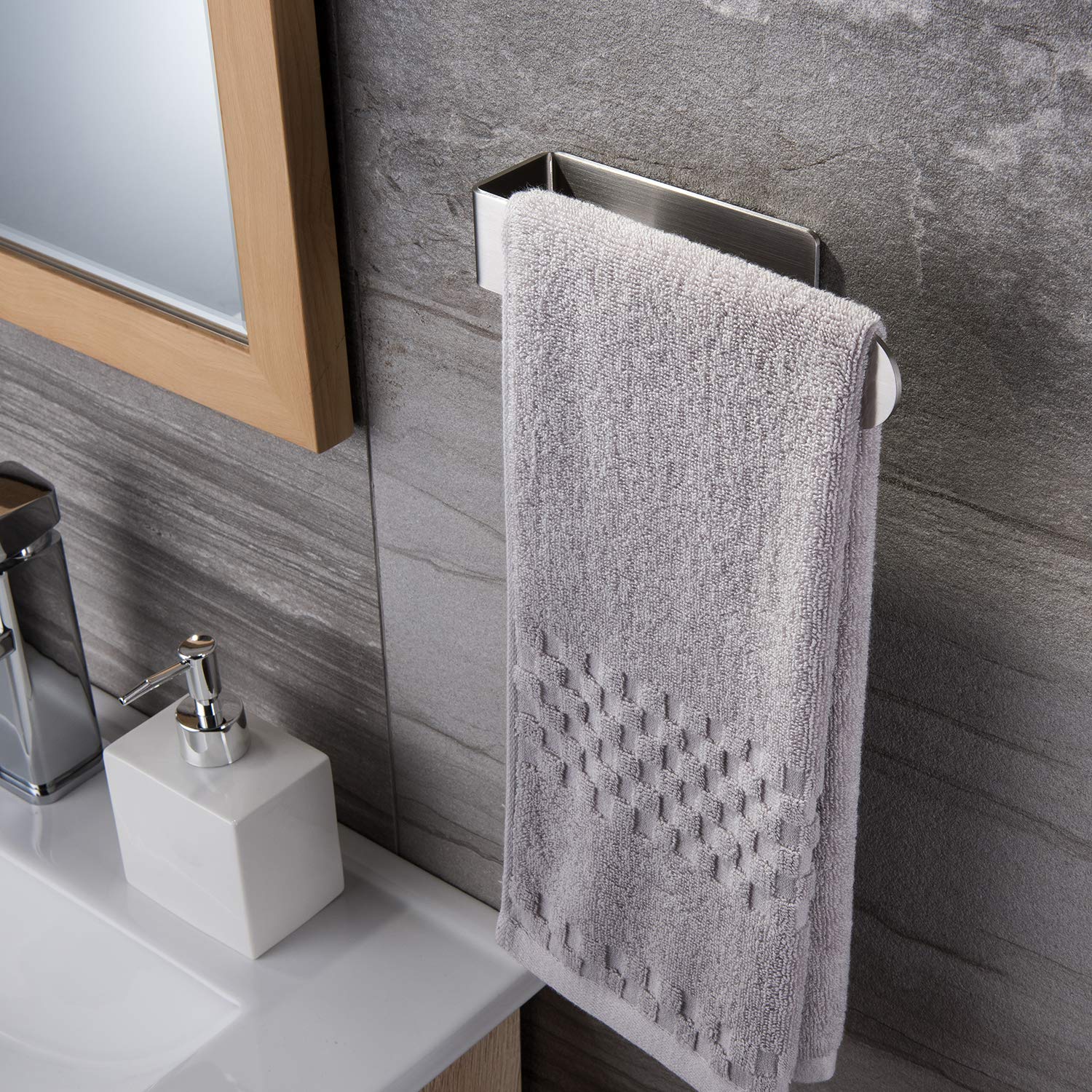 Taozun Hand Towel Holder + Hat Racks for Baseball Caps