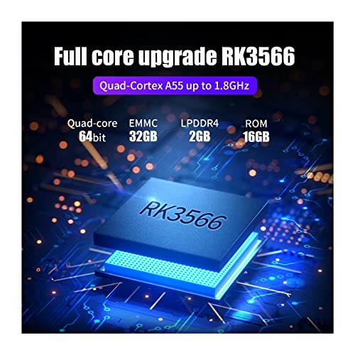 Retro Game RG353P Handheld Video Game Console 3.5 Inch IPS Screen RK3566 with WiFi Android Li-nux TV Out Retro Games Player Box (Size : 128G 25000 Games, Color : Black with Bag)