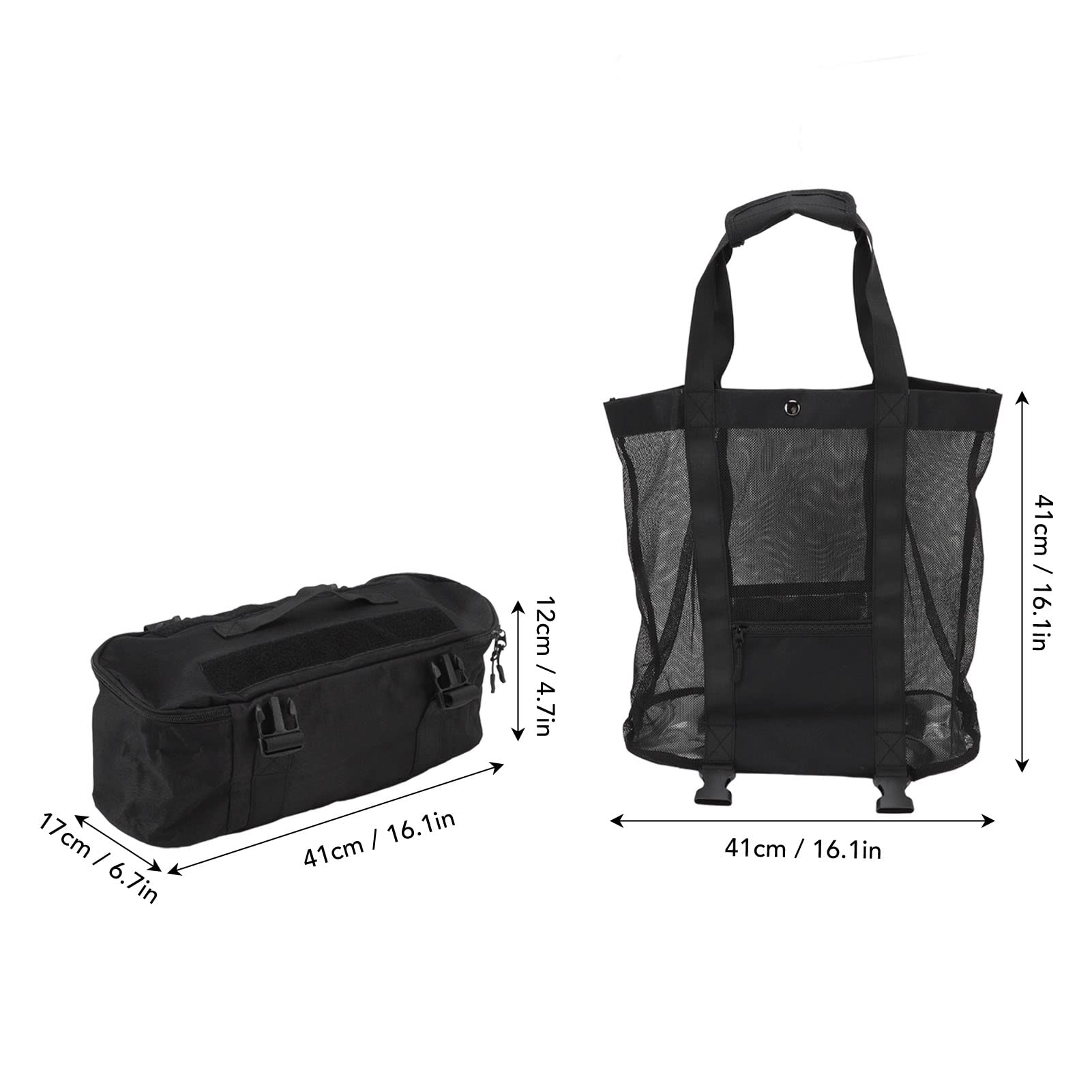 RTLR Beach Bag, Removable Two in One Storage Bag for BBQ for Outdoor for Camping