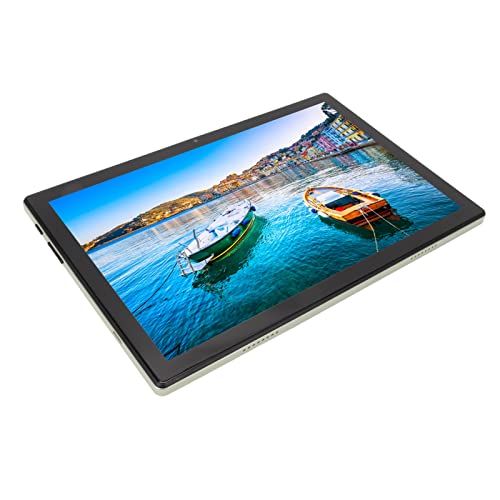 Qinlorgo 4G Call Tablet, 3200 X 1440 RAM 10GB MTK6889 CPU 10.1 Inch ROM Tablet 256GB Dual SIM Dual Standby for School (Light Green)