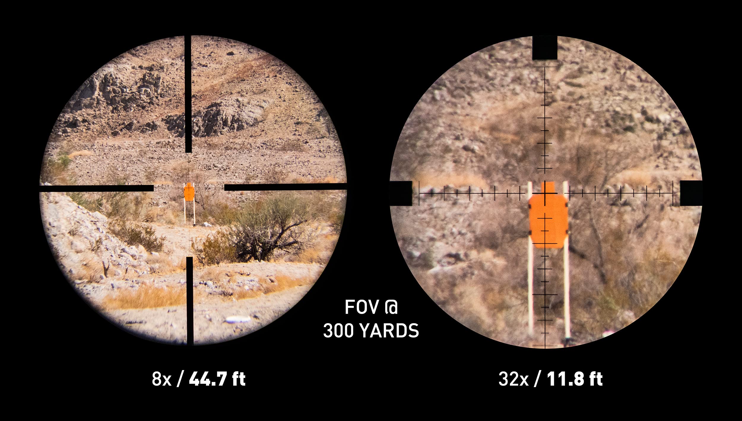 Monstrum G3 8-32x56 FFP Rifle Scope | Monstrum Extended Length Offset Scope Mount | 30 MOA | Bundle