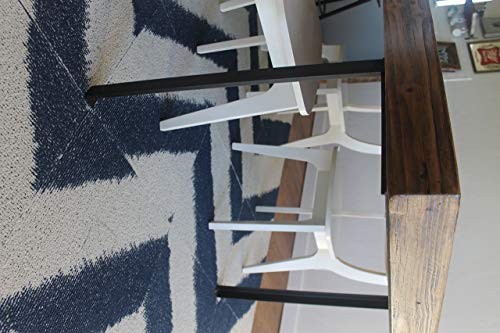 Reclaimed Wood Herringbone Dining Table - Made to Order