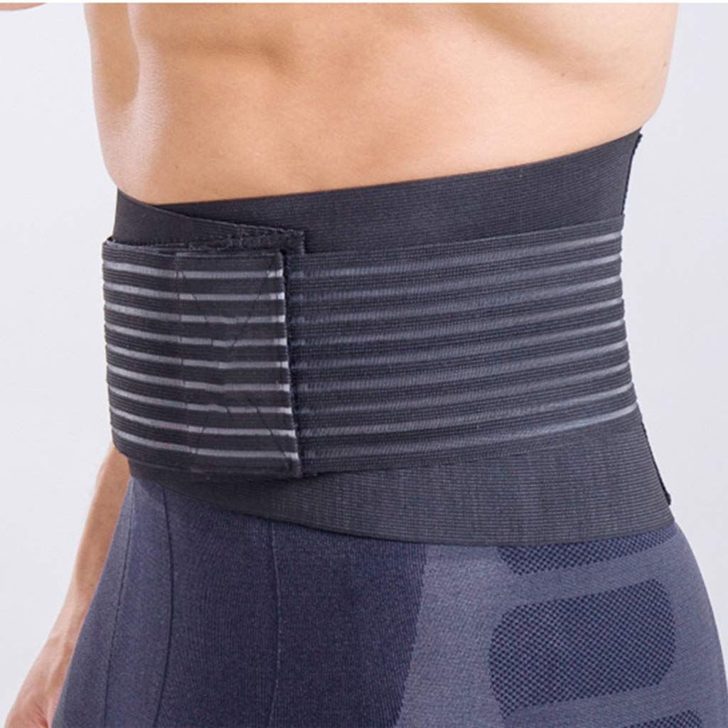 LSRRYD Lumbar Support Belt for Pain Relief and Injury Prevention Dual Adjustable Straps and Breathable Mesh Panels (Size : Large)