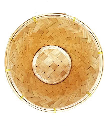 Sticky Rice Steamer Basket Size 8.5 inches With Bottom Plate (Only Basket)