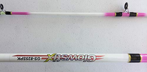 Kinghawk 2-Section Pink 8' Catfish Rod - 15-30 LB Line Weight/Spinning/Sale for 38.99 (New)