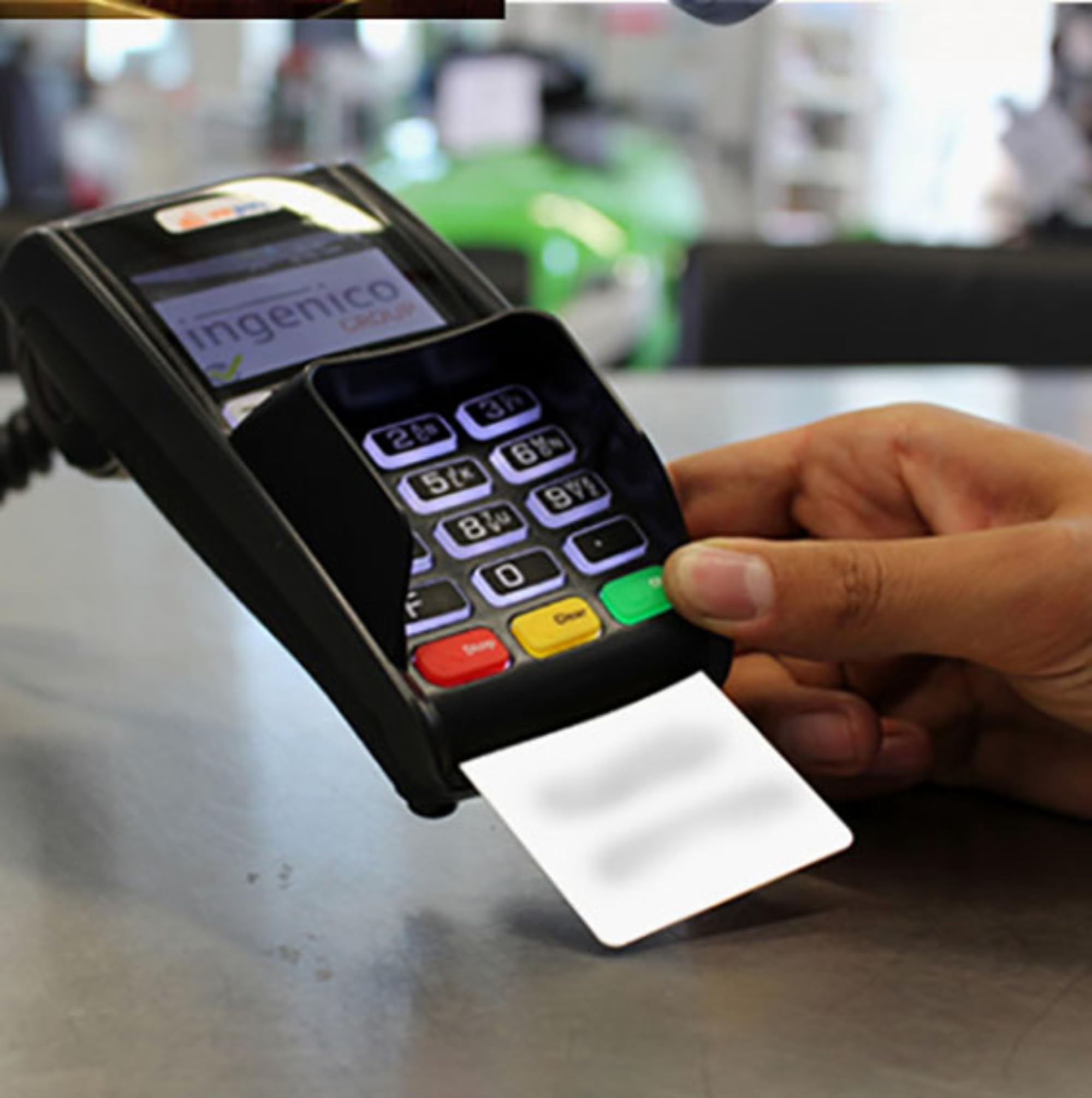 UBICON Card Reader Cleaning Card - Pre-Saturated with 99.9% IPA, Effective Dirt and Oil Remover, Compatible with ATM, POS, Swipe and Smart Card Readers - 2.125 x 3.375 Inches (10)
