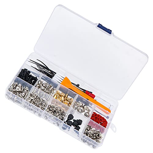 SOLUSTRE 3sets Standoffs Re Tool Accessory Spacer Accessories Fan Kit Hard Bolt Cable Assortment Graphics Case Screws Screw Motherboard Chassis Washer Drive Gasket Assorted Tie DIY