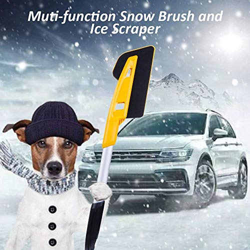 Ritanish Car Snow Brush and Ice Scraper 2 in 1 Snow Remover New Detachable Snow Shovel Clean Tools for Car Truck SUV Windshield