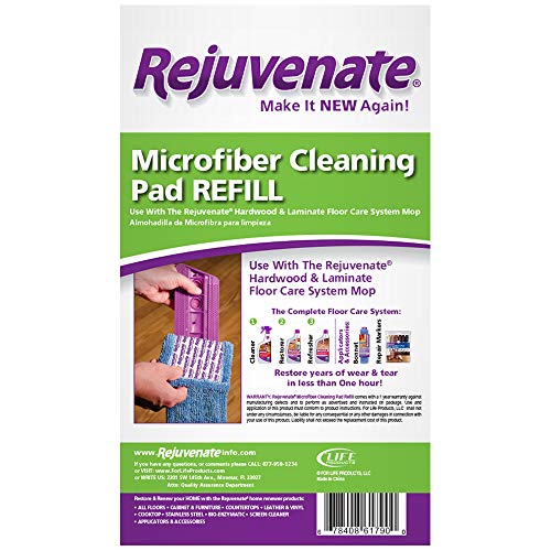 Rejuvenate RJMOP3CLNPAD Mop pad, Blue