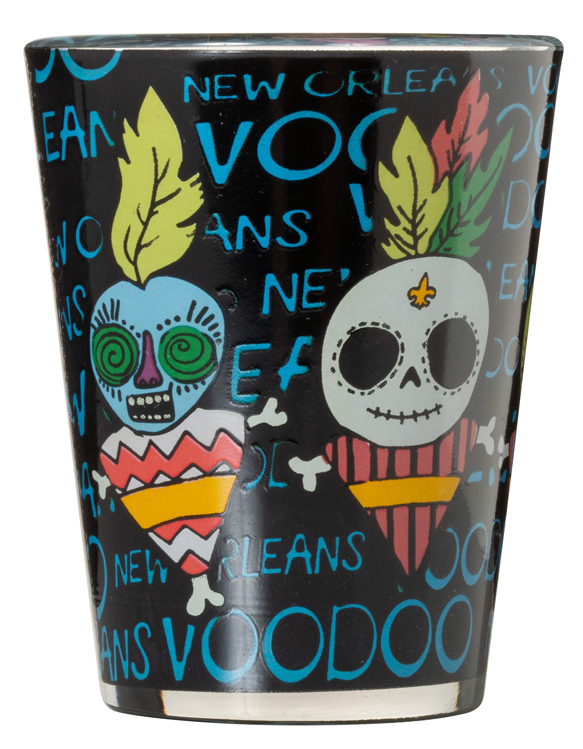 New Orleans Voodoo Doll Multicolor Souvenir Shot Glass