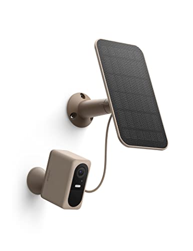 Nooie Solar Panel Charger for Nooie Pro Cam, Weather-Resistant, IP65 Waterproof, 360° Adjustable Mount, Non-Stop Green Charging, ONLY Compatible with The Nooie Pro Cam, 2W/6V
