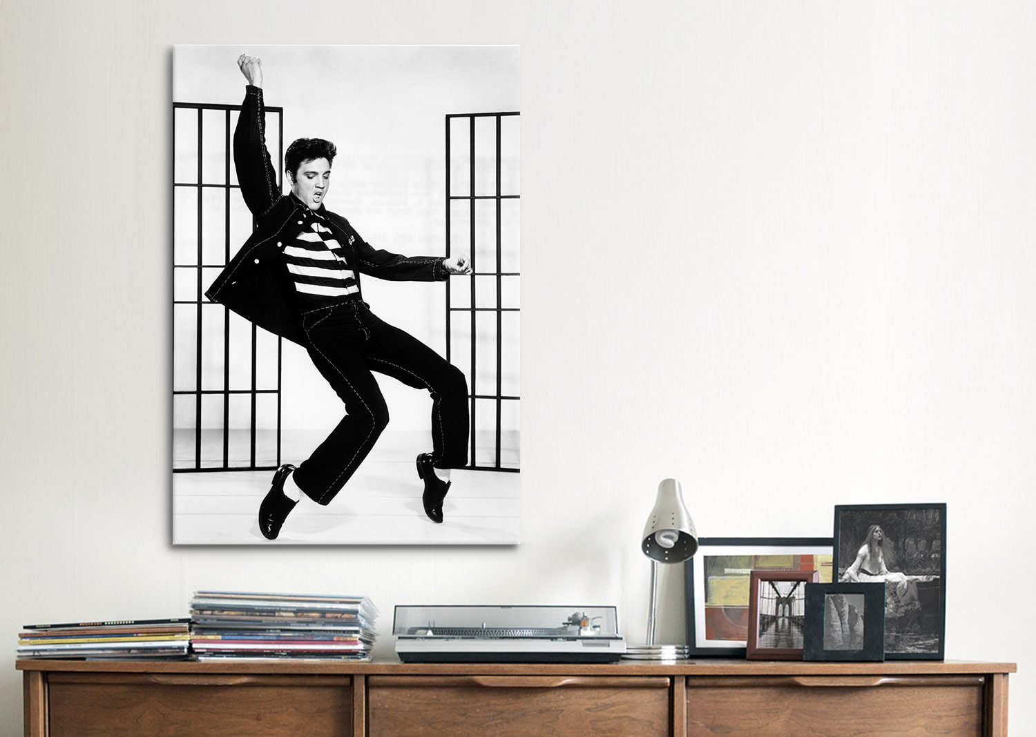 iCanvasART 10060 Jailhouse Rock Elvis Presley Canvas Print by iCANVAS, 40 by 26-Inch, 0.75-Inch Deep